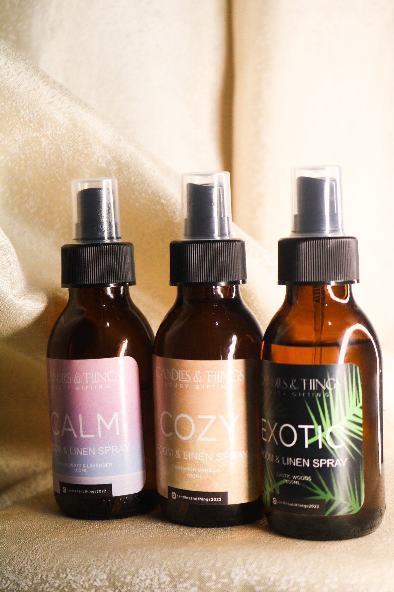 Room & Linen Sprays - Candles & Things